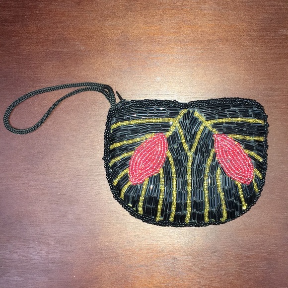 Bags | Vintage Beaded Coin Purse | Poshmark